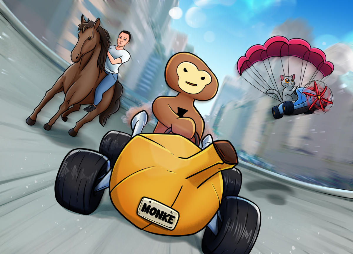 The Great Banana Race Poster – Merch For All